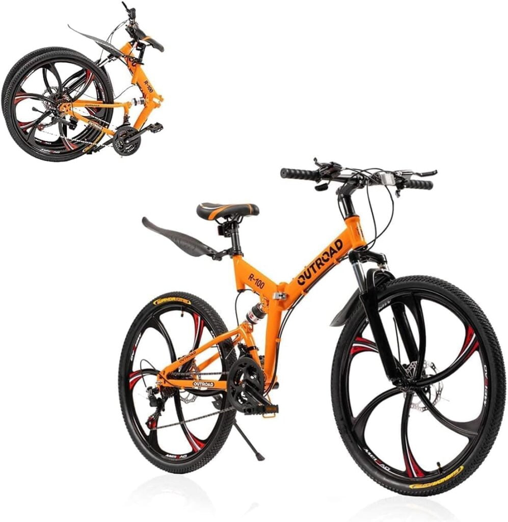 Outroad R100 Folding Mountain Bike - Motorcyclecruiser store
