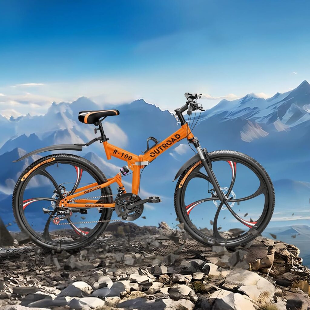 Outroad R100 Folding Mountain Bike - Motorcyclecruiser store